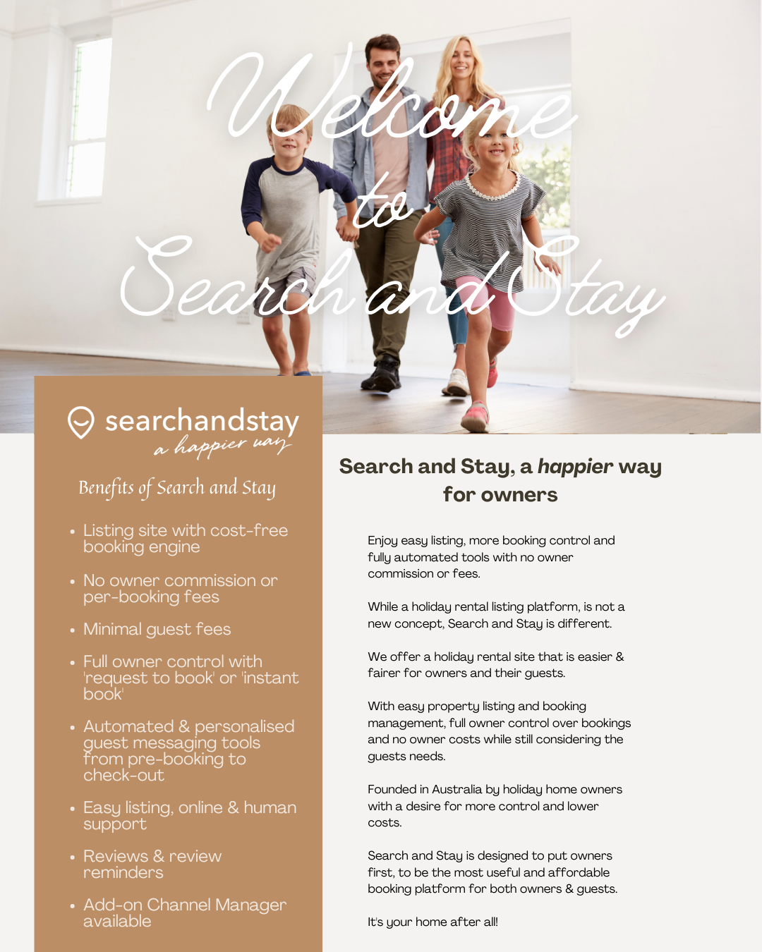 The Search and Stay Story - Search and Stay